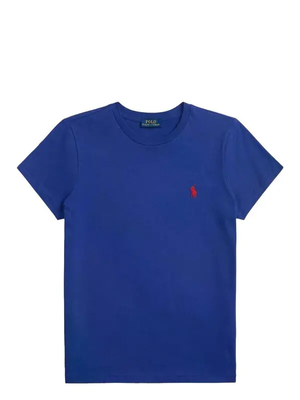 Polo Ralph Lauren Embroidered Pony Crewneck T-shirt - Blue