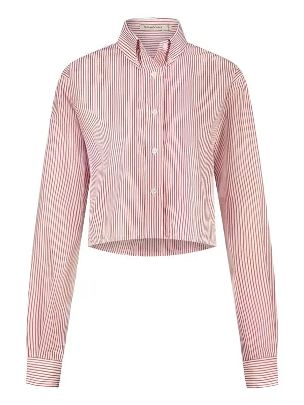 PARAMIDONNA Ida Striped Shirt - Red