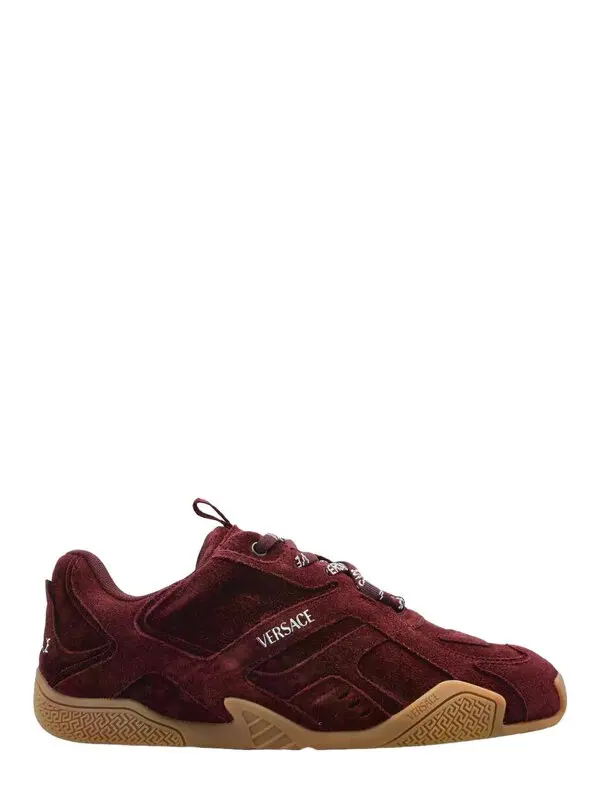 Versace Galaxia Lace-up Sneakers - Red