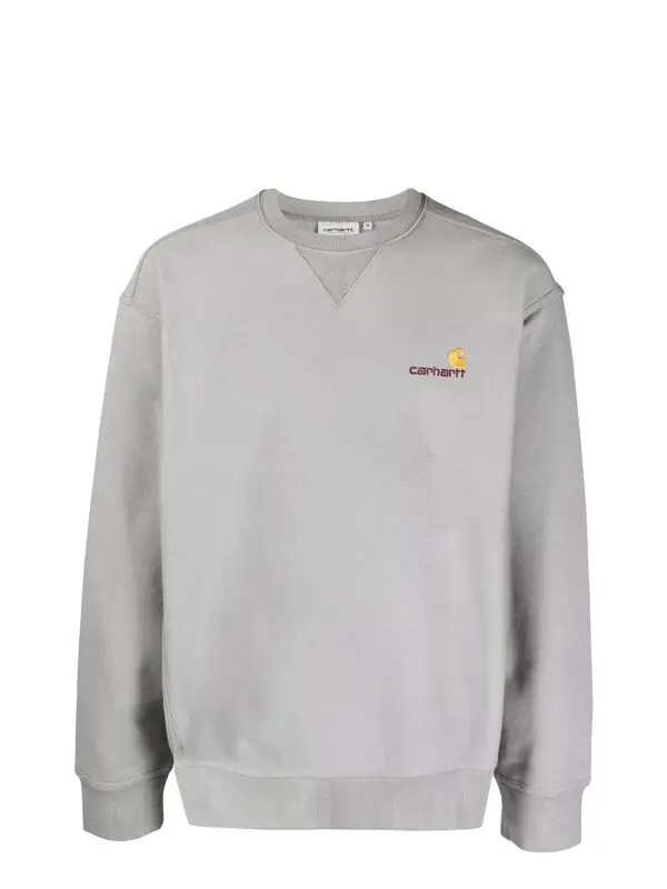 Carhartt Work In Progress Cotton Sweatshirt - Grey