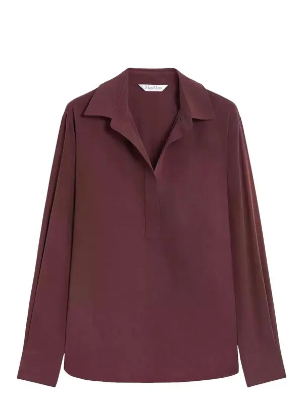 Max Mara Colla Shirt - Red