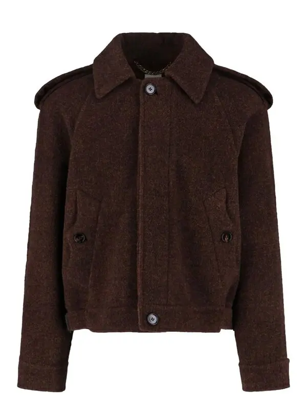 Burberry Foxhill Scarf Jacket - Brown