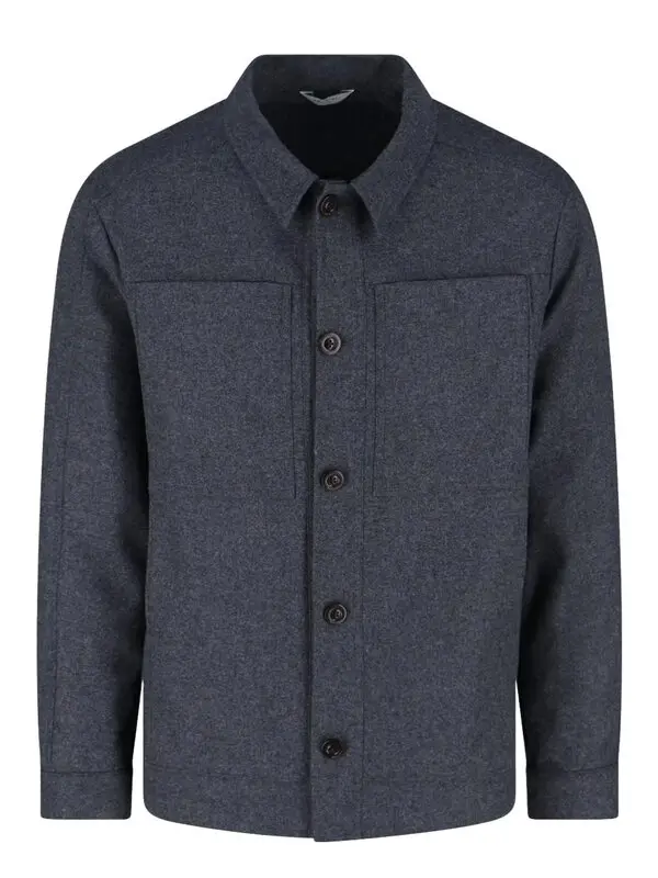 Boglioli Boxie Shirt Jacket - Gray