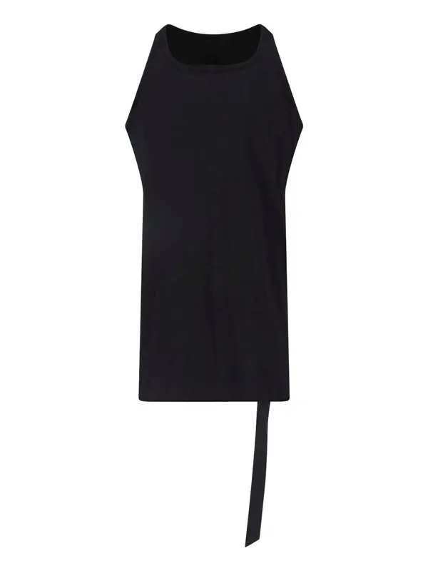 Rick Owens Cotton Tank Top - Black