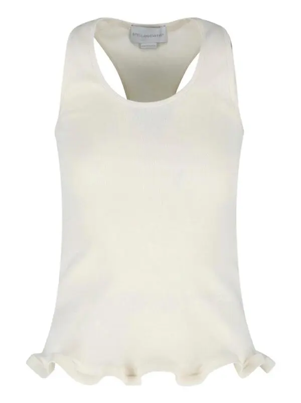 Rick Owens Cotton Tank Top - Cream