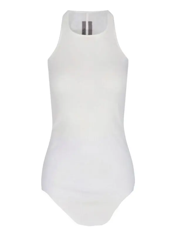 Rick Owens Cotton Tank Top - White