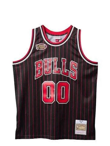 PLAYBOI CARTI X Nba X Mitchell & Ness Chicago Bulls 1995-96 Swingman Jersey - Black