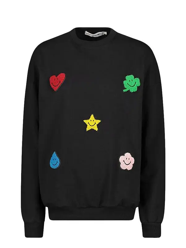 Joshua Sanders Icon Crew Sweatshirt - Black