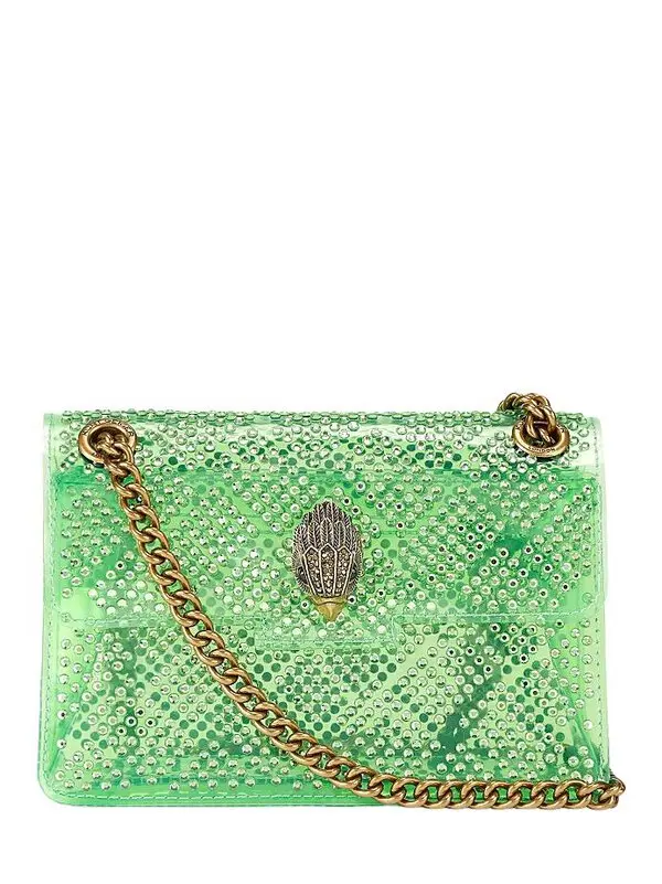 Kurt Geiger Kensington Mini Convertible Crossbody - Open Green