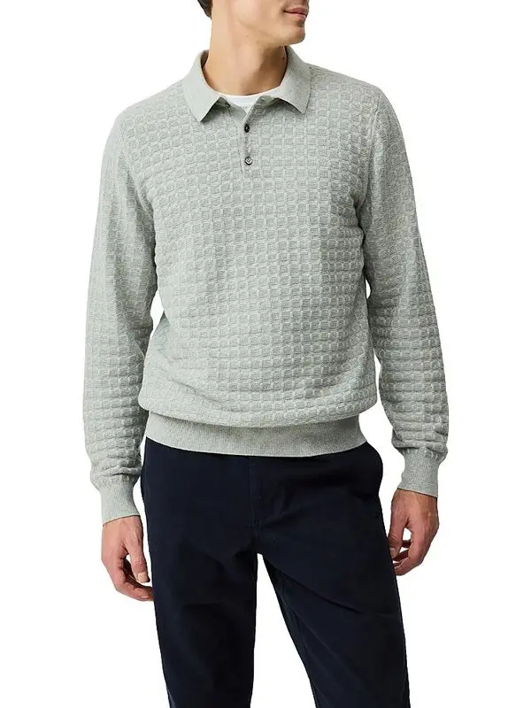 Rodd & Gunn Redruth Knit Polo Shirt - Grey Marley