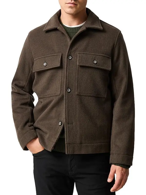 Rodd & Gunn Windsor Trucker Jacket - Olive