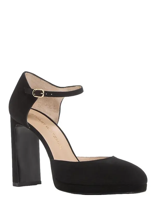 STUART WEITZMAN Babette Platform Pumps - Black