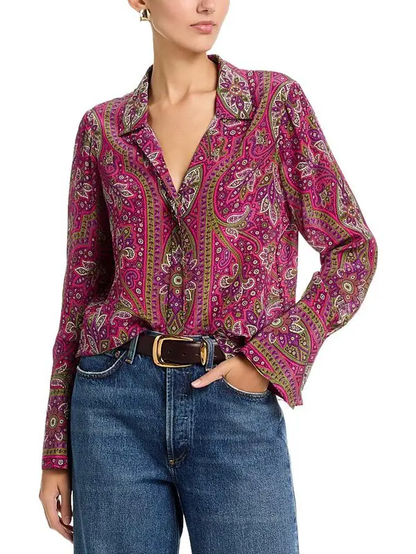 Kobi Halperin Sawyer Blouse - Poppy Multi