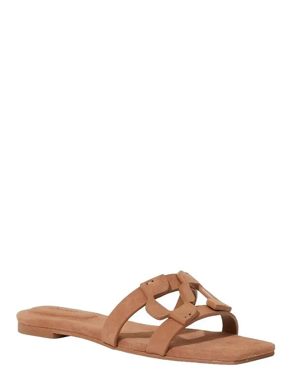 Simkhai Monogram Sandals - Camel