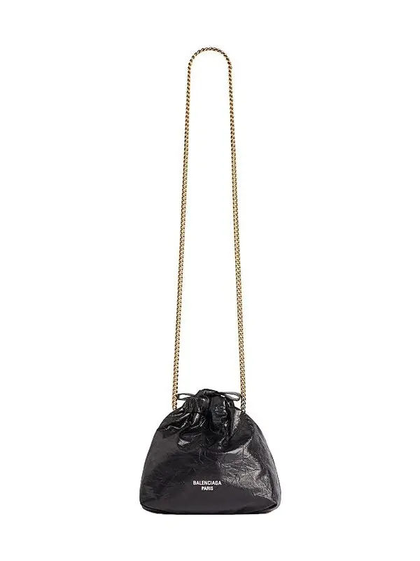 Balenciaga Crush Xs Tote Bag - Black