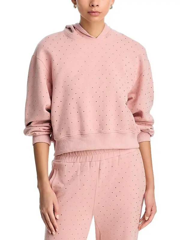 Generation Love Renae Embellished Hoodie - Dusty Pink