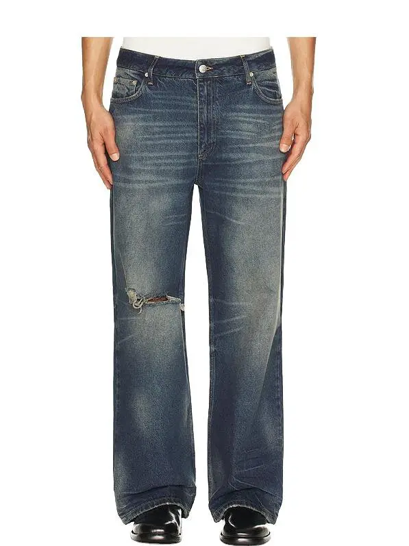 MISBHV Austin Pacific Wash Jeans - Blue