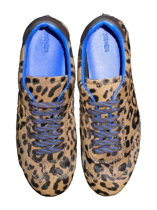 ME+EM Runner Sneakers - Leopard Print