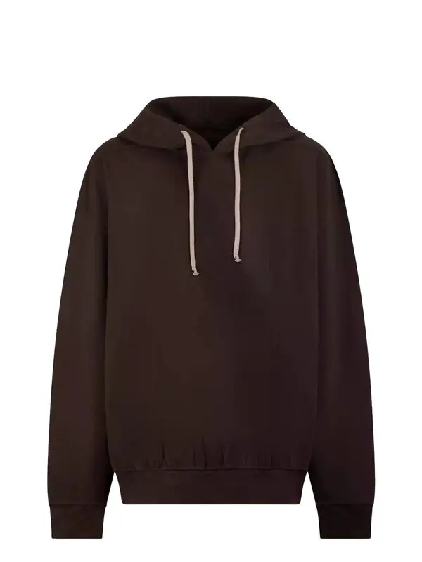 Rick Owens Drawstring Hoodie - Brown