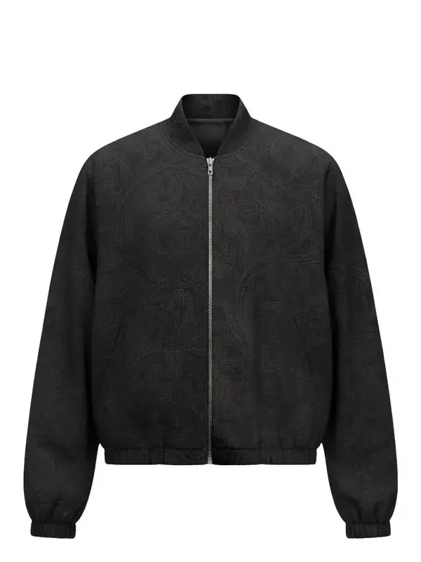 SONG FOR THE MUTE Paisley Jacket - Black
