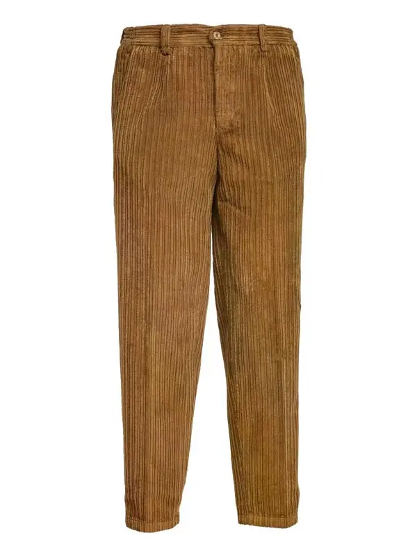 BRIGLIA 1949 Portofino Corduroy Trousers - Brown