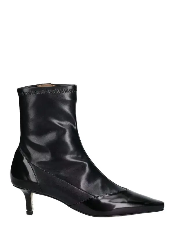 BOSS 50mm Pointed-toe Boots - Black