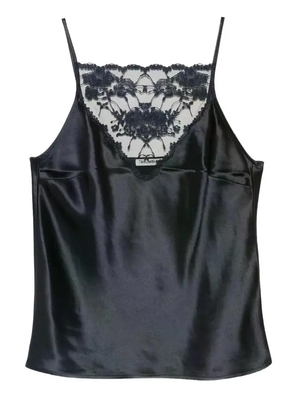 BY MALENE BIRGER Leeba Lace Top - Blue