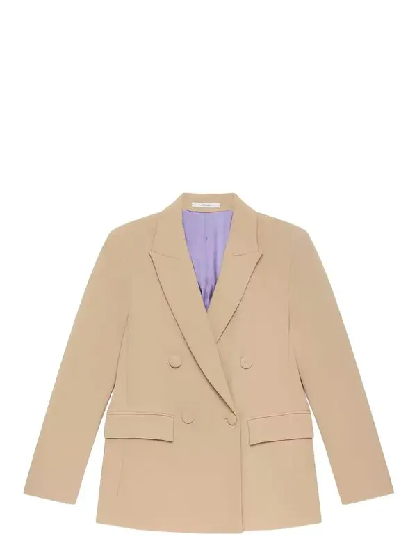 Malìparmi Cady Double-breasted Blazer - Neutrals