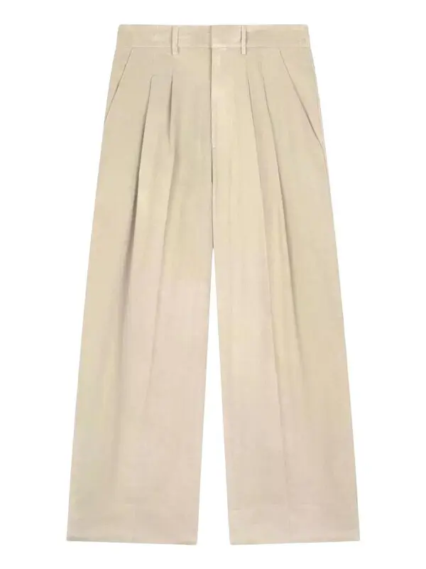 DONDUP Pleated Trousers - Neutrals