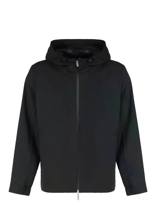 Herno Adjustable-hood Jacket - Black