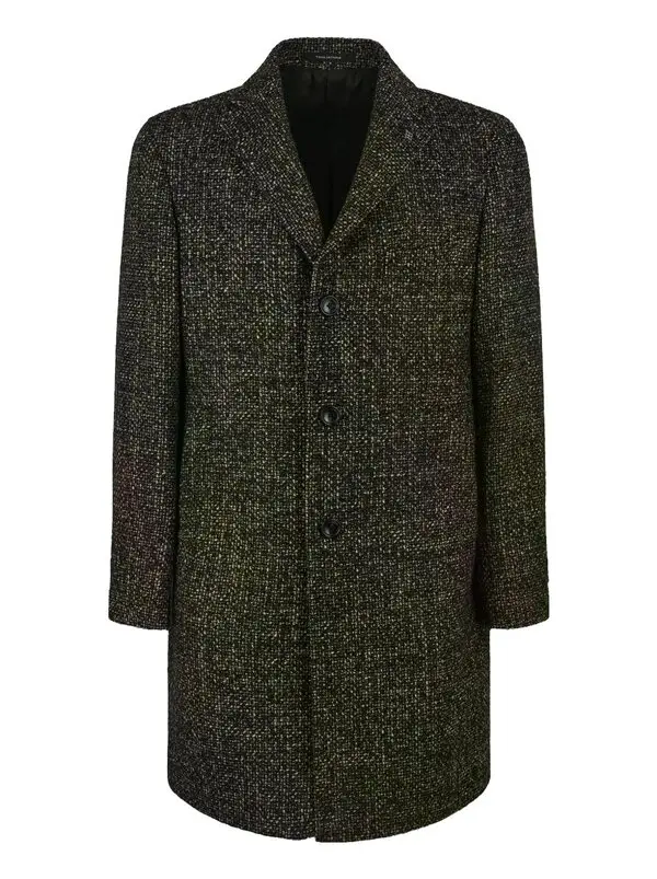 Tagliatore Single-breasted Coat - Black