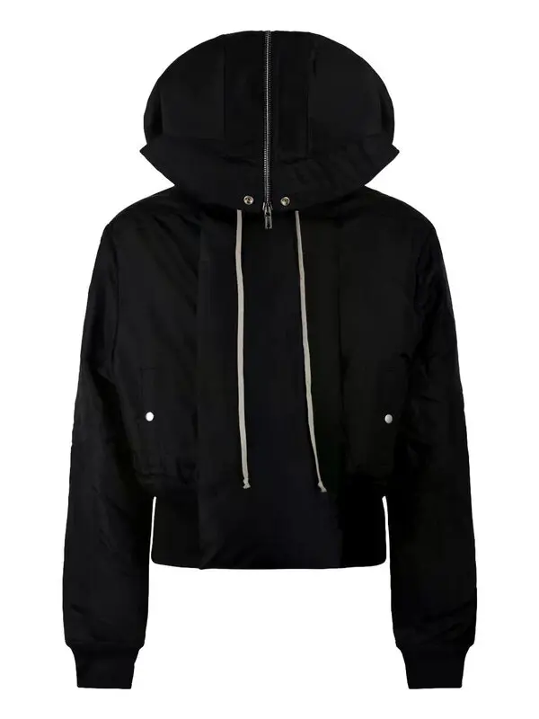 Rick Owens Hooded Jacket - Black