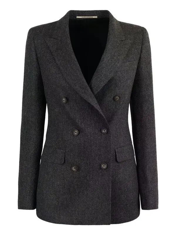 Tagliatore Double-breasted Jacket - Grey