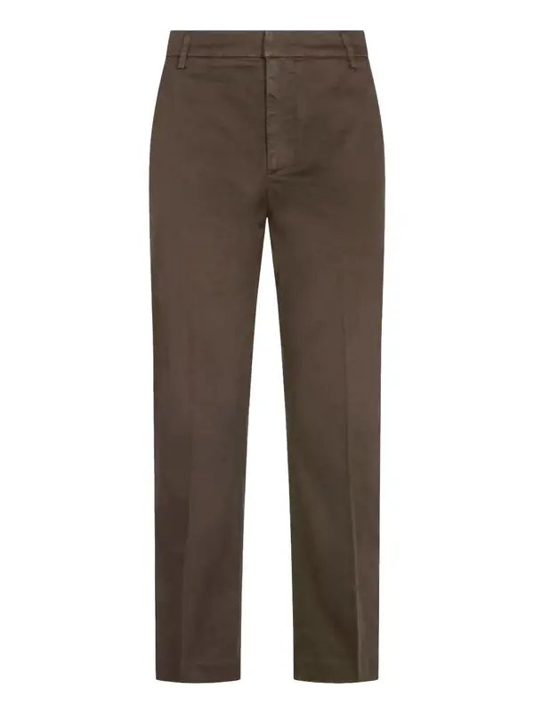 DONDUP Welt-pockets Trousers - Brown