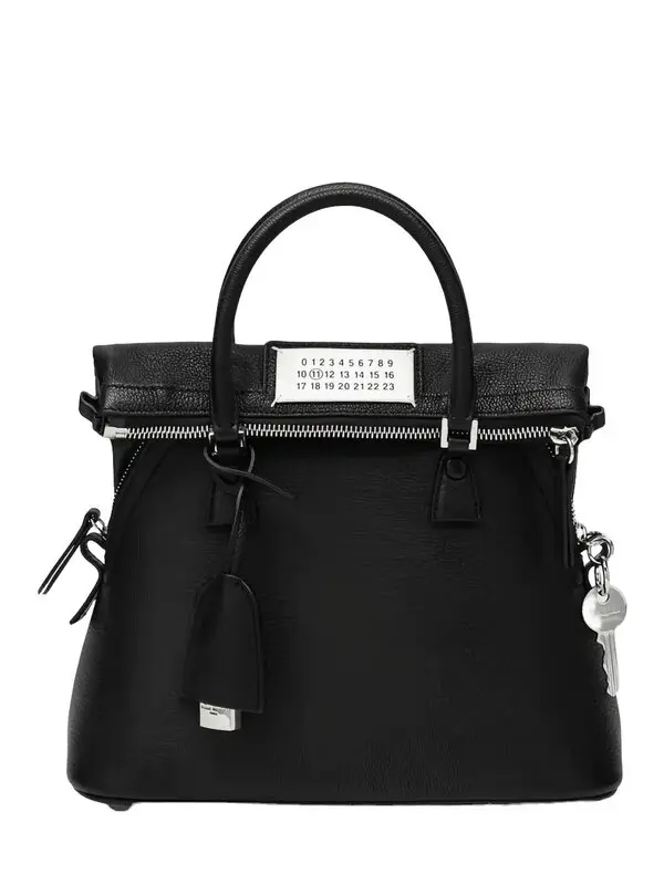 MAISON MARGIELA Leather Tote - Black
