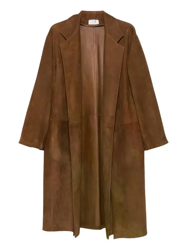 THE ROW Serenis Panelled-split Coat - Brown