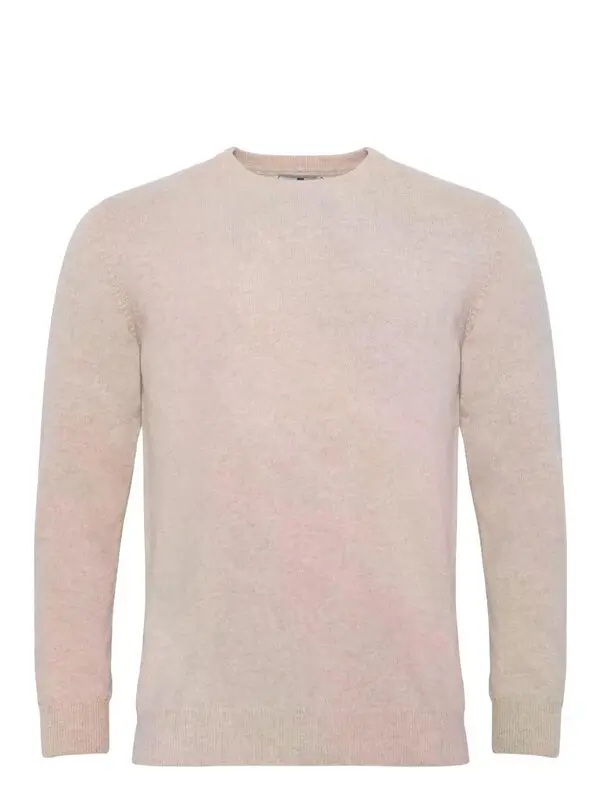 LOJA DAS MEIAS Long-sleeved Crew-neck Sweater - Neutrals