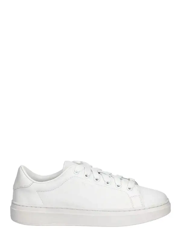 BOSS Logo Detail Sneakers - White