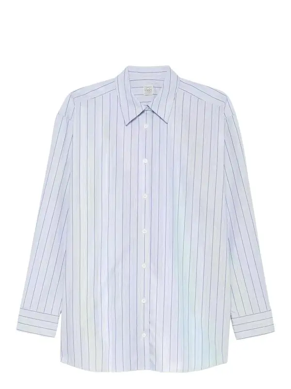TOTEME Striped Shirt - Blue