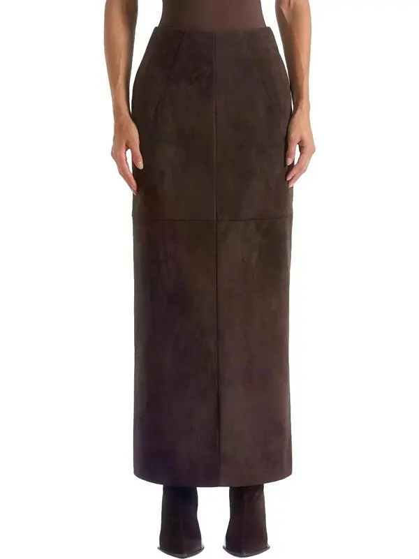 Manière De Voir Célie Maxi Skirt - Brown