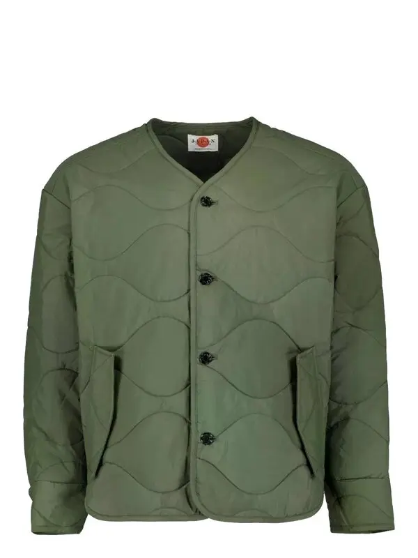 JAPAN RAGS Quilted Padded Jacket - Green