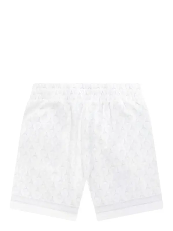 Manière De Voir Eiffel Monogram Shorts - White