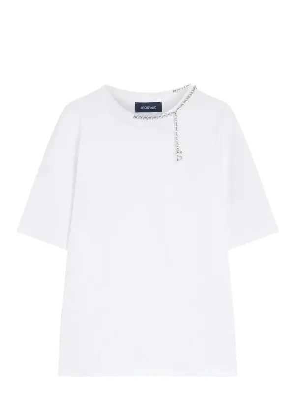 Sportmax Oblato Chain T-shirt - White