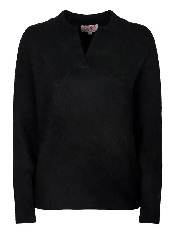 MC2 SAINT BARTH V-neck Sweater - Black