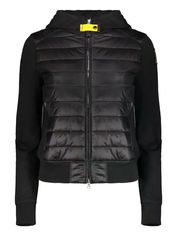 PARAJUMPERS Quilted Zip-up Jacket - Black