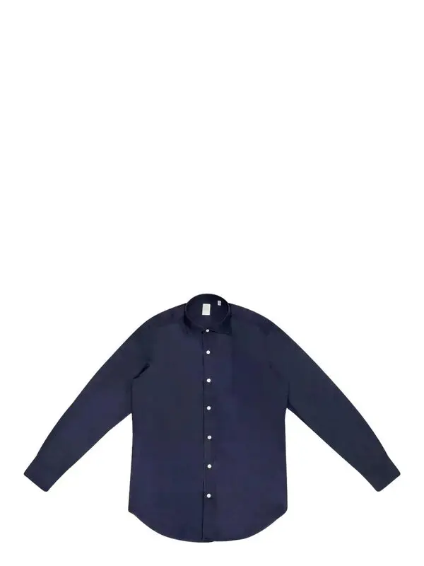 FINAMORE 1925 Buttoned Shirt - Blue