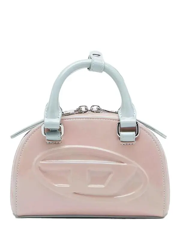 DIESEL® 1dr Dome Embossed Crossbody Bag - Pink