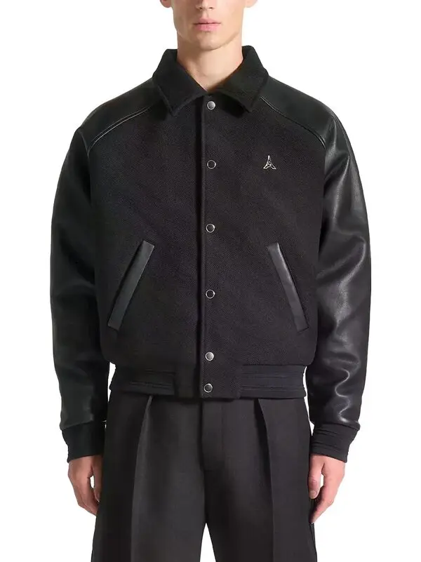 Manière De Voir Olivier Raglan-sleeve Jacket - Black