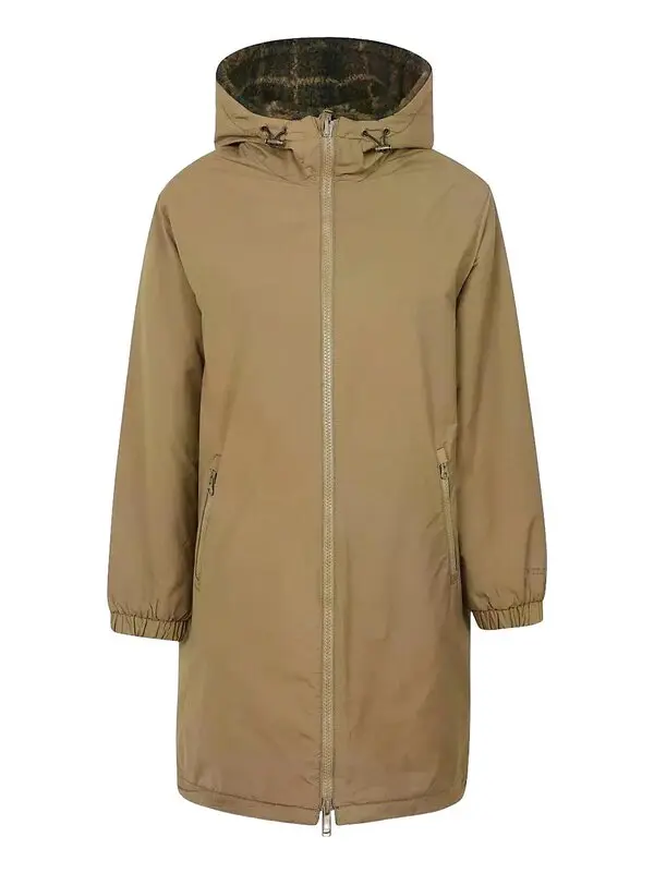 Filson Hooded Zip Coat - Neutrals