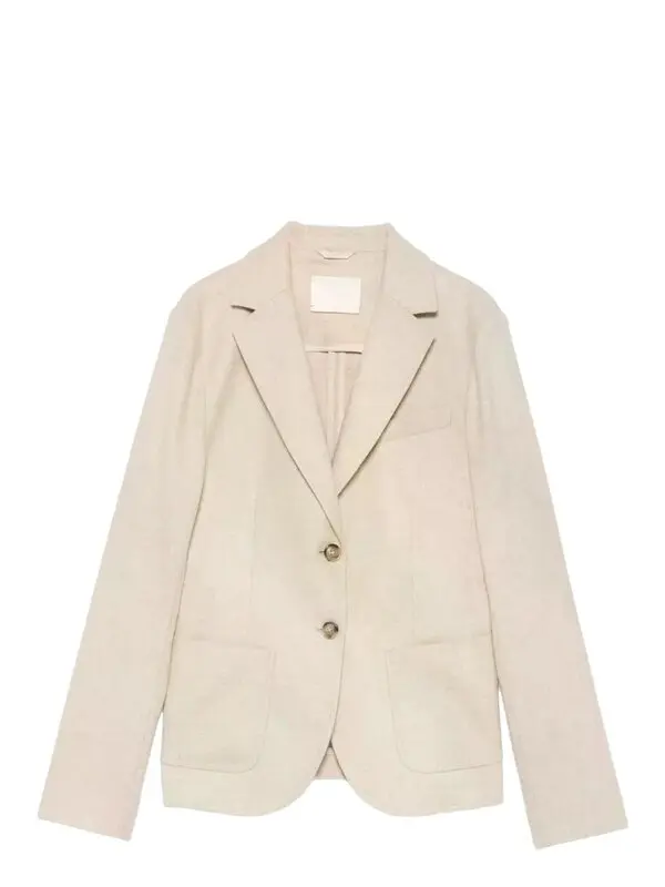 CIRCOLO 1901 Buttoned Blazer - Neutrals